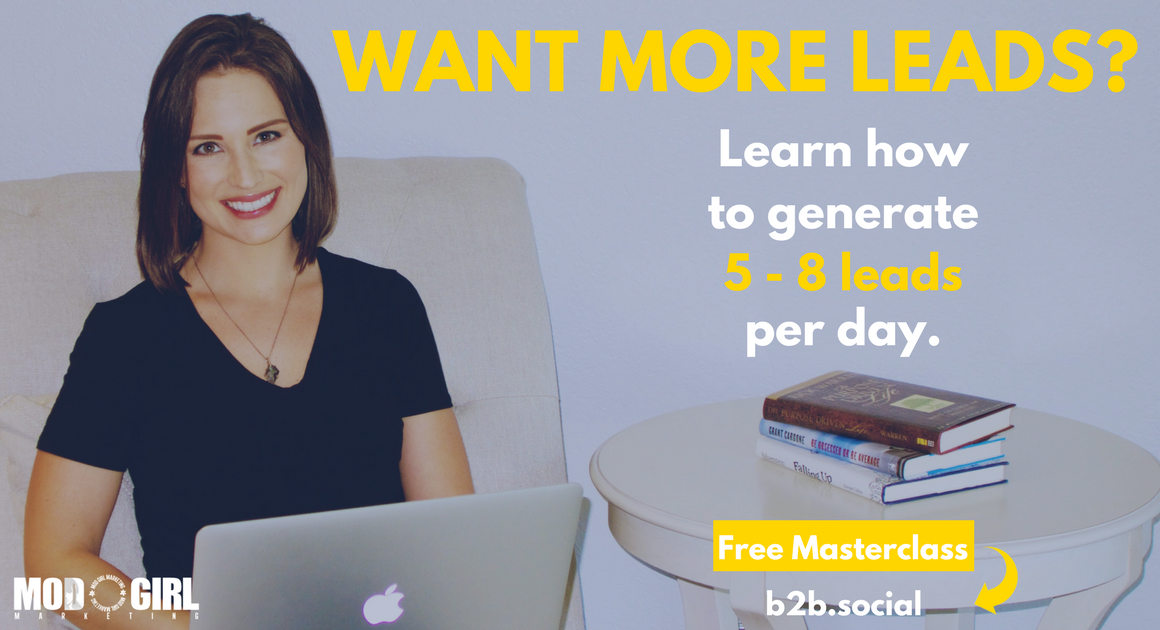 [Mod Girl News] LinkedIn Lead Generation Masterclass Announced
