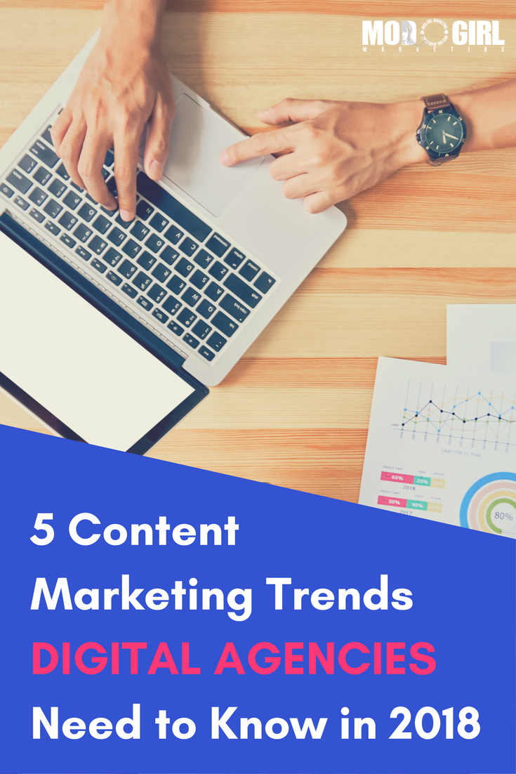5 Content Marketing Trends Digital Agencies Need to Know in 2018